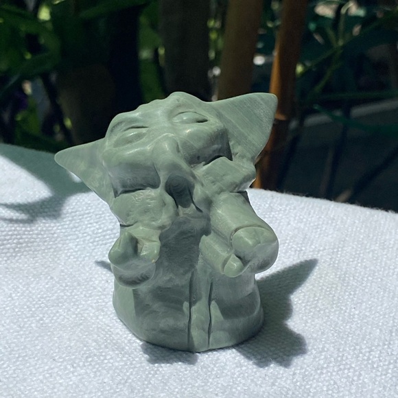 Accents | Jade Baby Yoda Carving | Poshmark